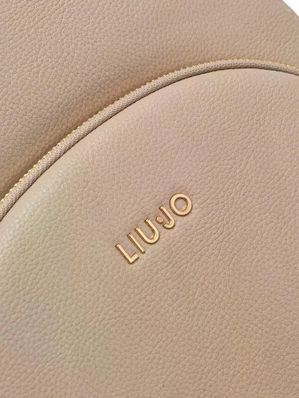 Liu Jo Grained Logo-plaque Backpack