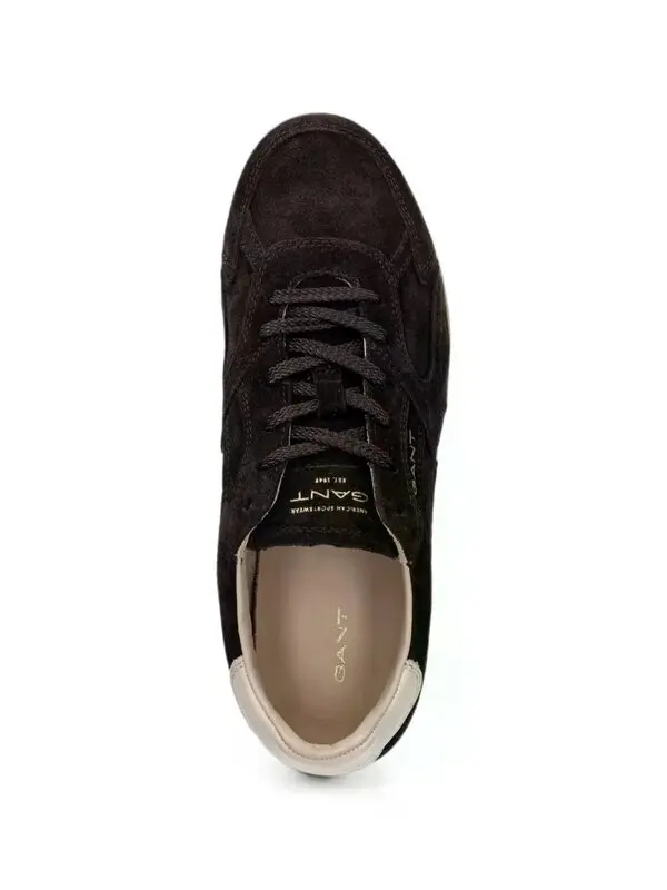 Gant Suede Contrast-heel Sneakers