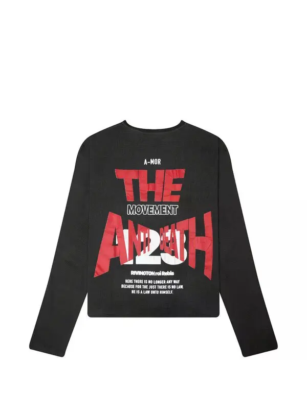 RIVINGTON ROI REBIS Graphic Print Sweater