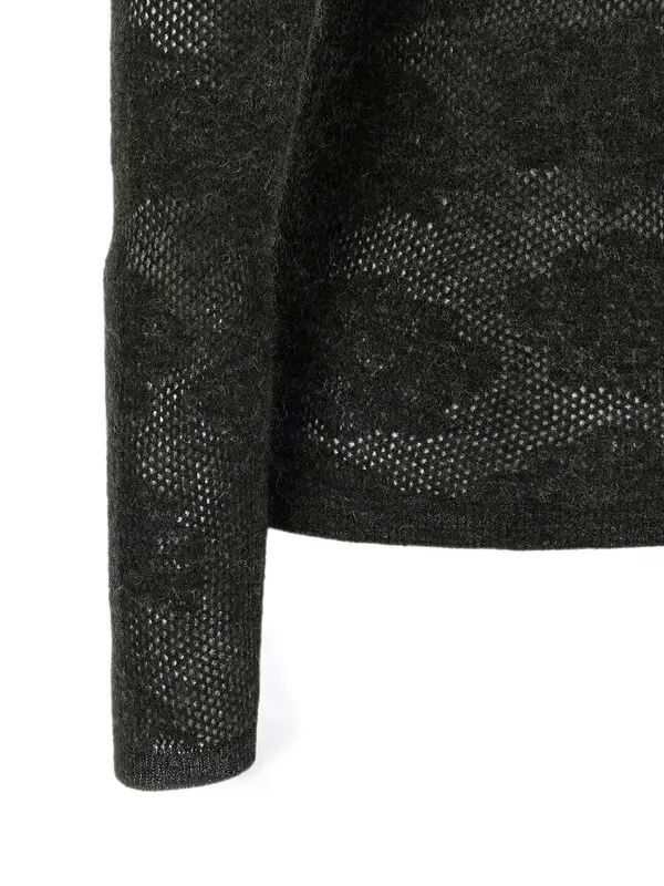 Brunello Cucinelli Flower Lace Sweater