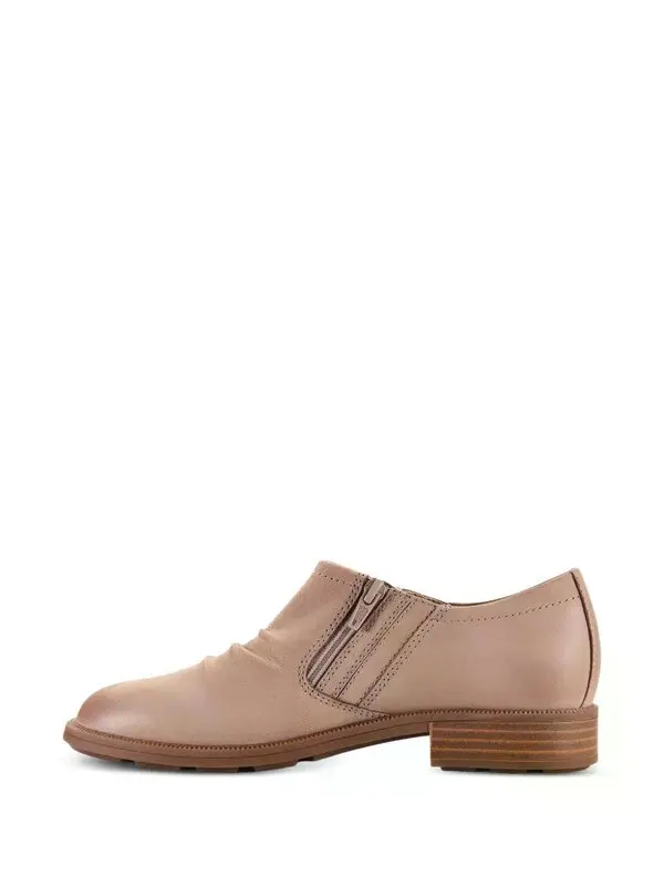 Clarks Adalynn Ezra Leather Loafers - Neutrals