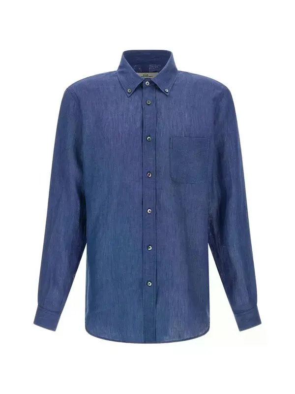 RIVIERA Button-down Linen Shirt