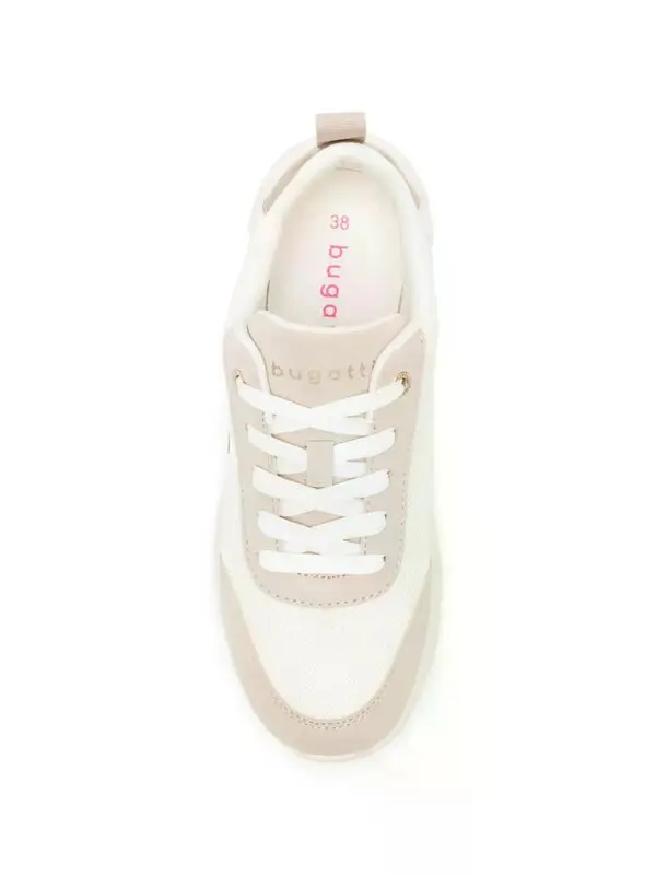 BUGATTI Logo Patch Lace-up Sneakers