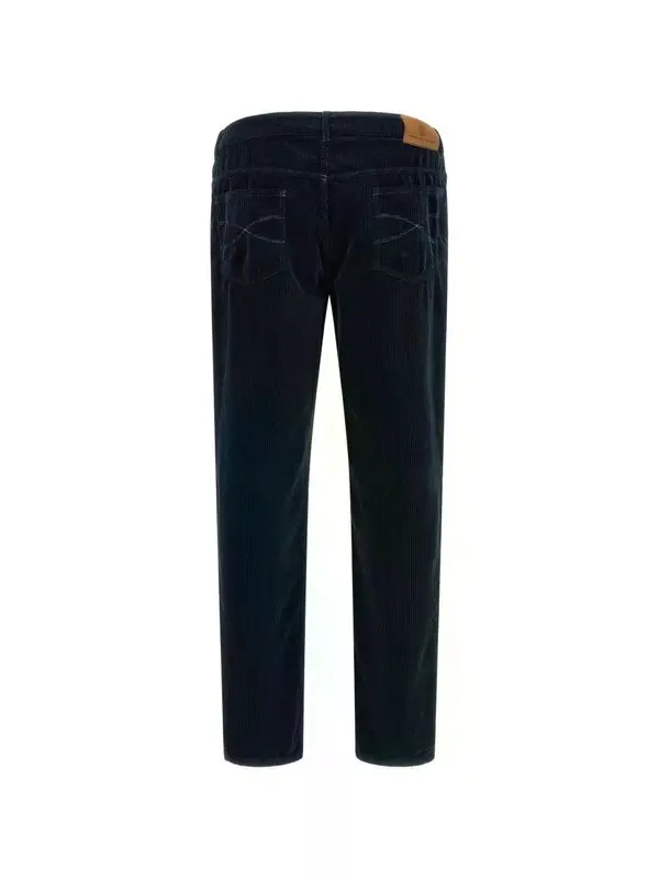 Brunello Cucinelli Corduroy Straight-leg Trousers