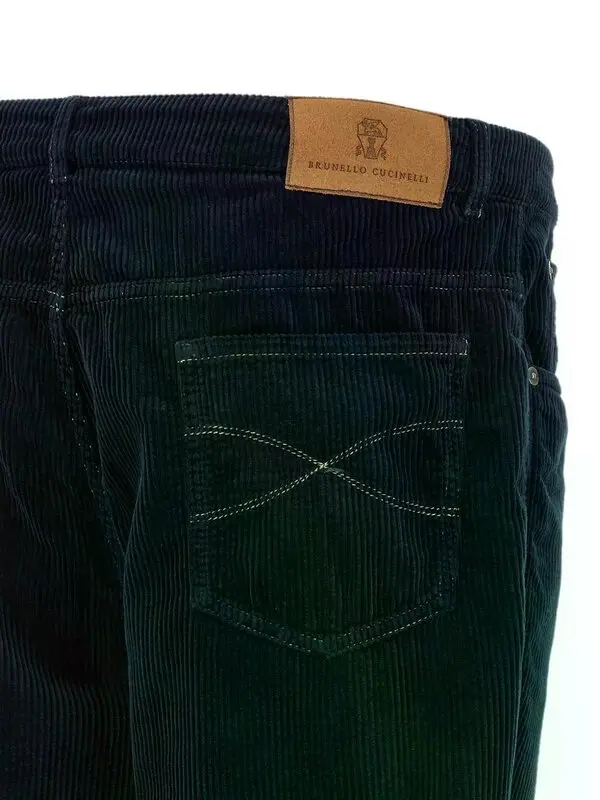 Brunello Cucinelli Corduroy Straight-leg Trousers