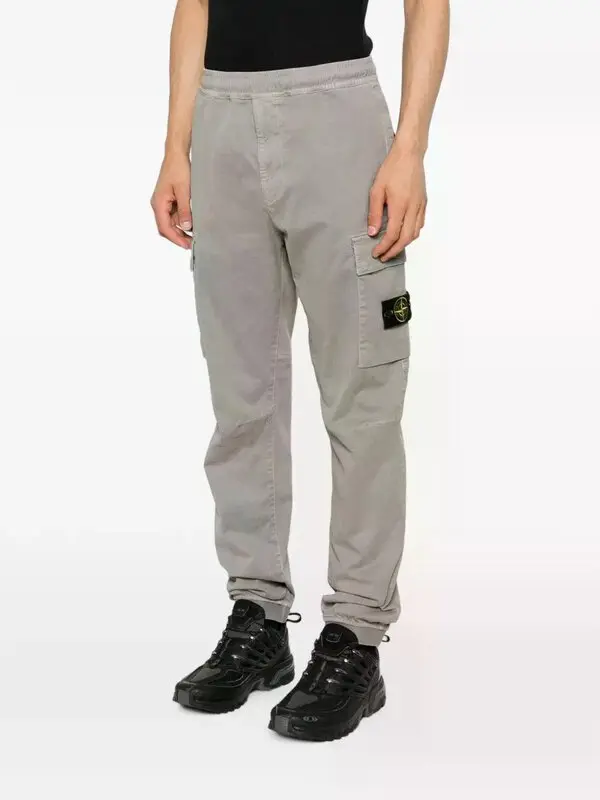Stone Island Logo-patch Trousers