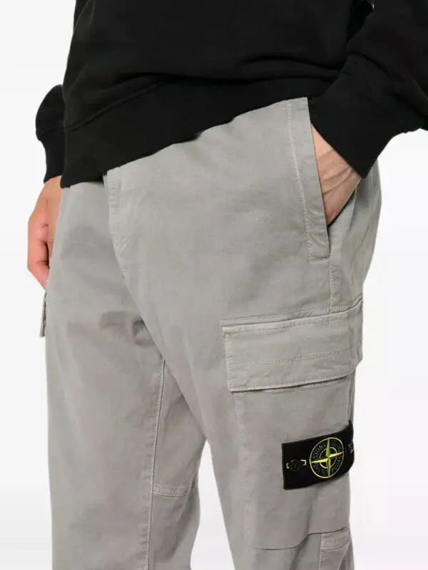 Stone Island Logo-patch Trousers
