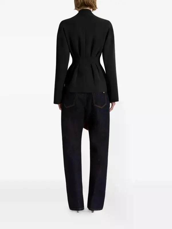 Alberta Ferretti Tie-waist V-neck Jacket
