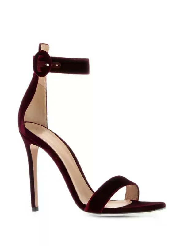 GIANVITO ROSSI Portofino Velvet Sandals