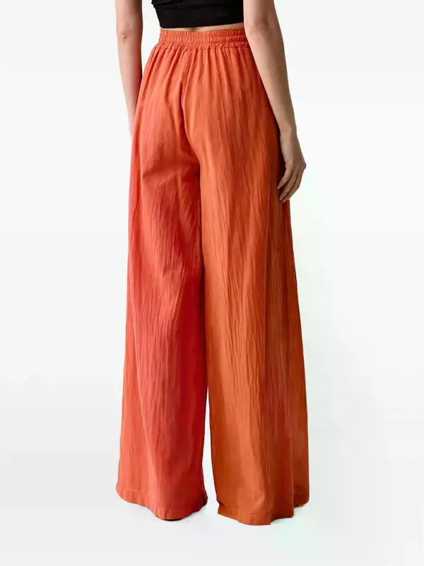 VICOLO Drawstring Wide-leg Trousers