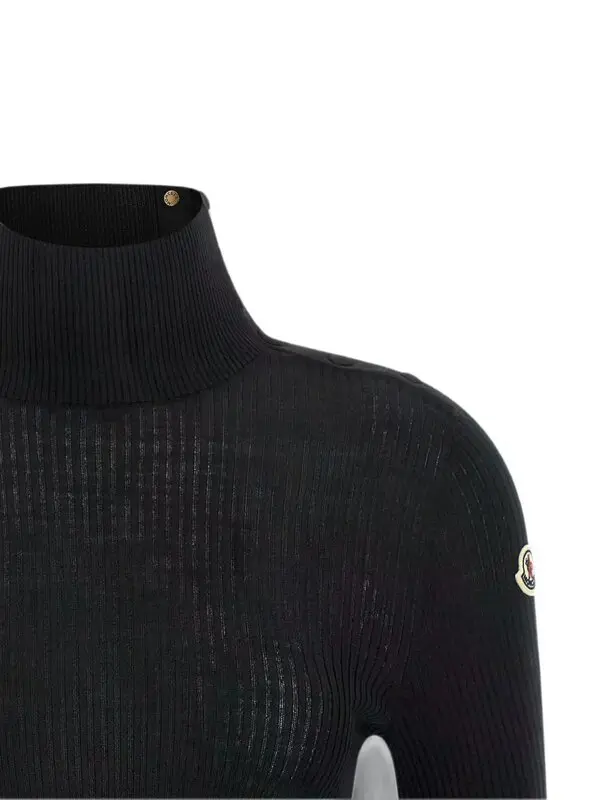 Moncler Ribbed-knit Roll-neck Sweater
