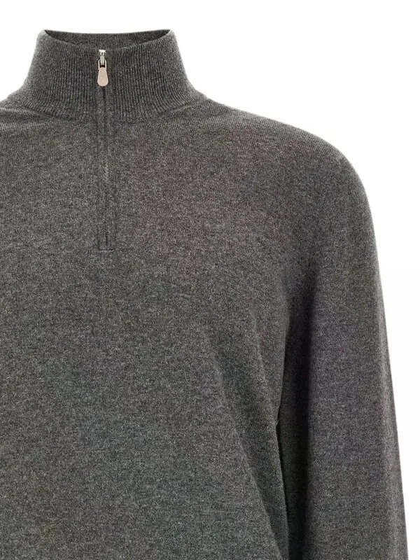 Brunello Cucinelli Half-zip Cashmere Sweater