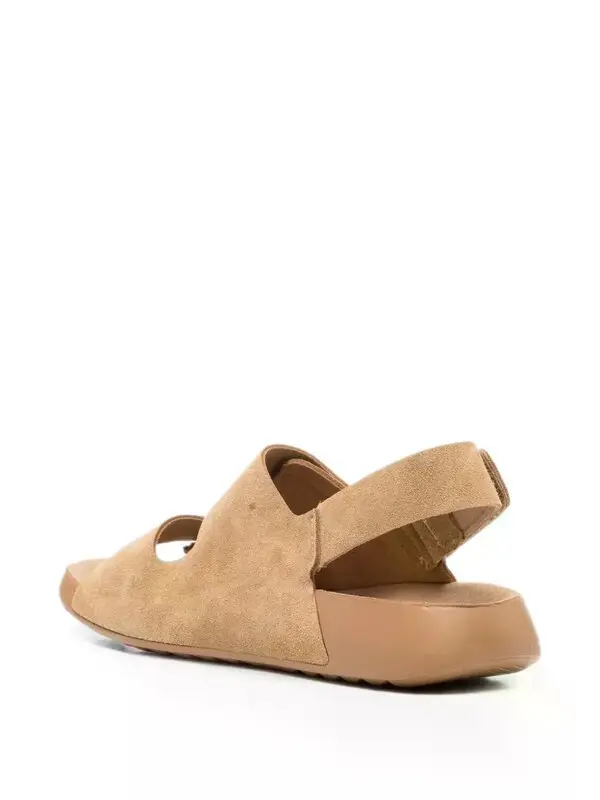 SERGIO MORETTI FIRENZE Touch-strap Suede Sandals