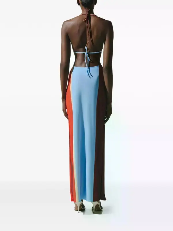 BAOBAB Zur Ring-detail Ruched Maxi Skirt