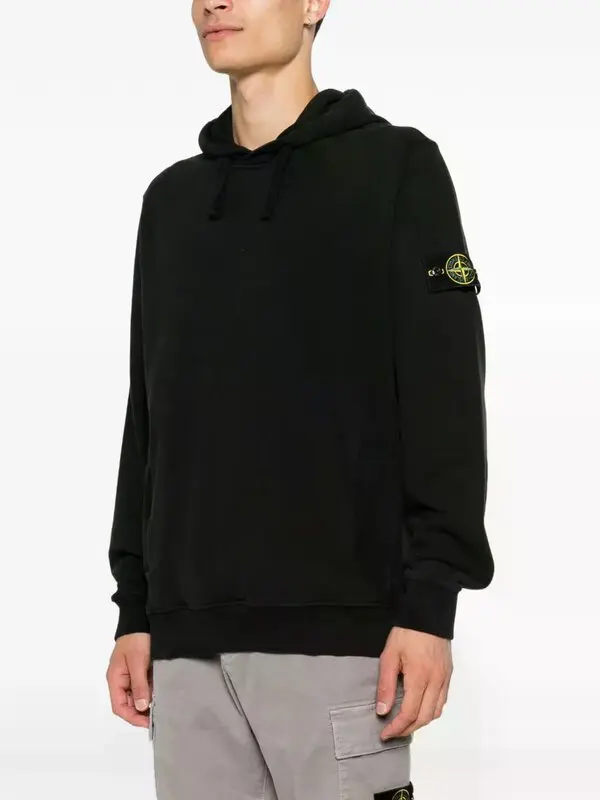 Stone Island Logo-patch Hoodie