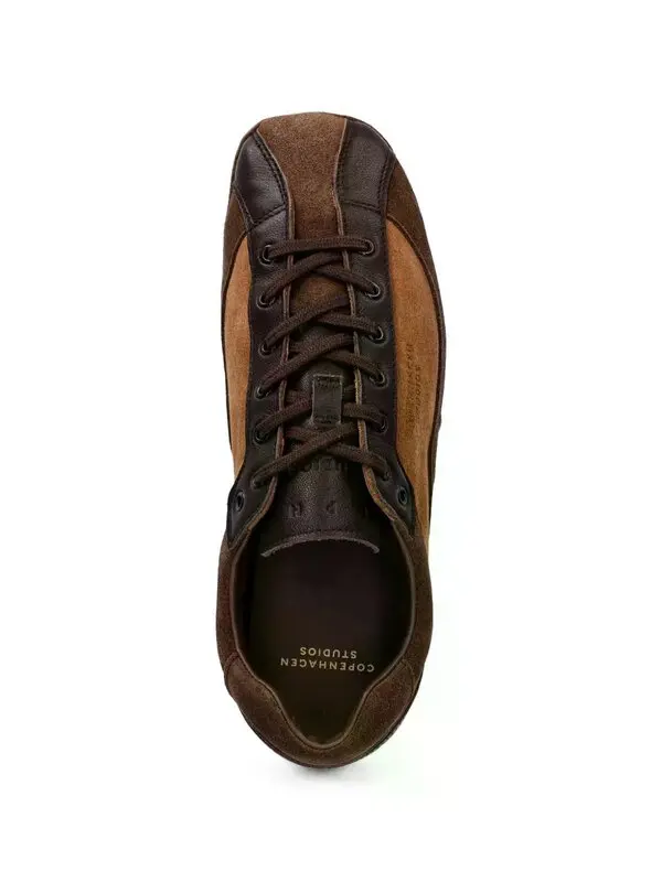 SUMMERY COPENHAGEN Panelled Suede Sneakers