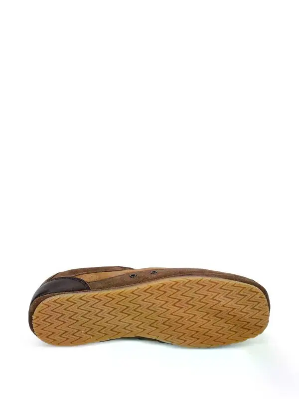 SUMMERY COPENHAGEN Panelled Suede Sneakers