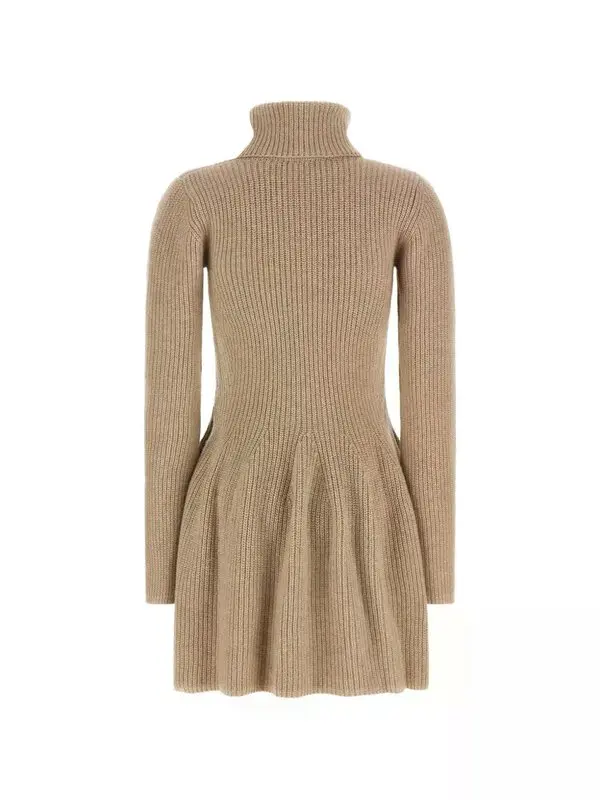 Magda Butrym Ribbed-knit Cashmere Mini Dress