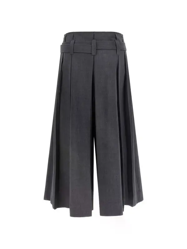 Brunello Cucinelli Pleated Belted Shorts
