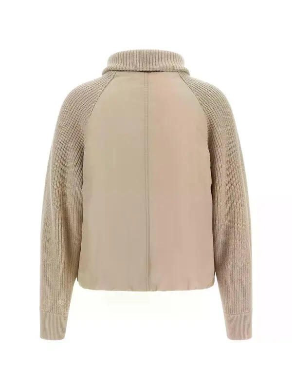 Brunello Cucinelli Monile Ribbed-knit Jacket