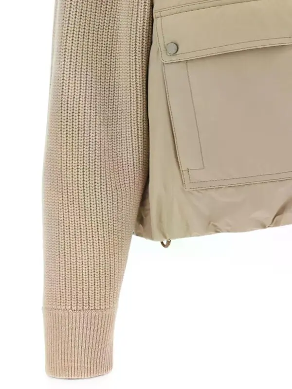 Brunello Cucinelli Monile Ribbed-knit Jacket