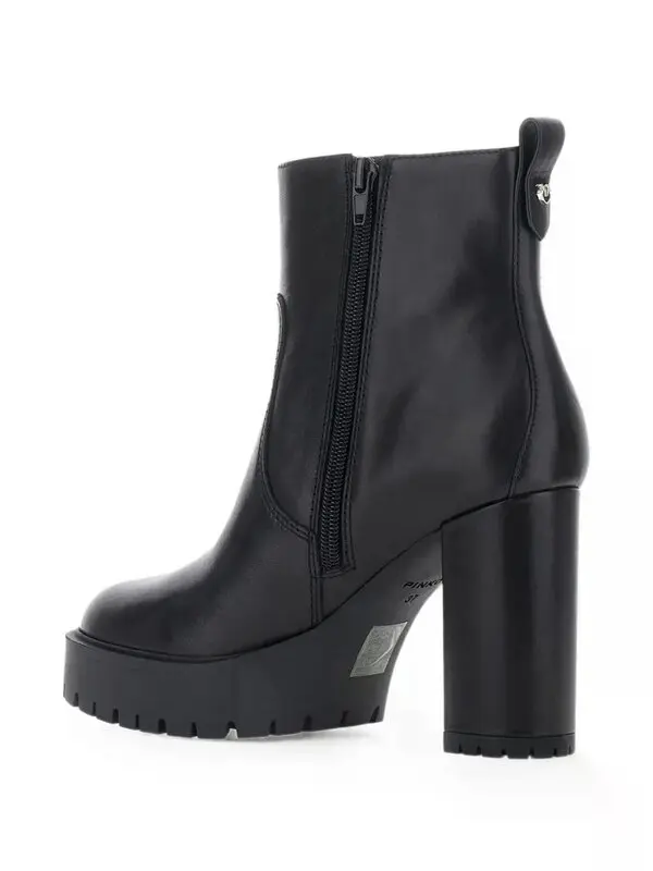 Pinko Clara Platform Block-heel Ankle Boots