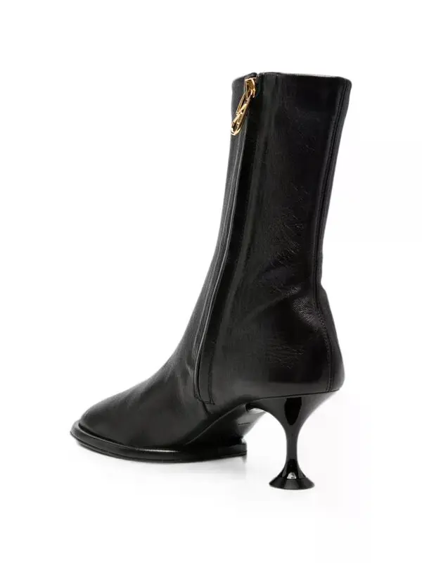 SERGIO ROSSI Kitten-heel Ankle Boots