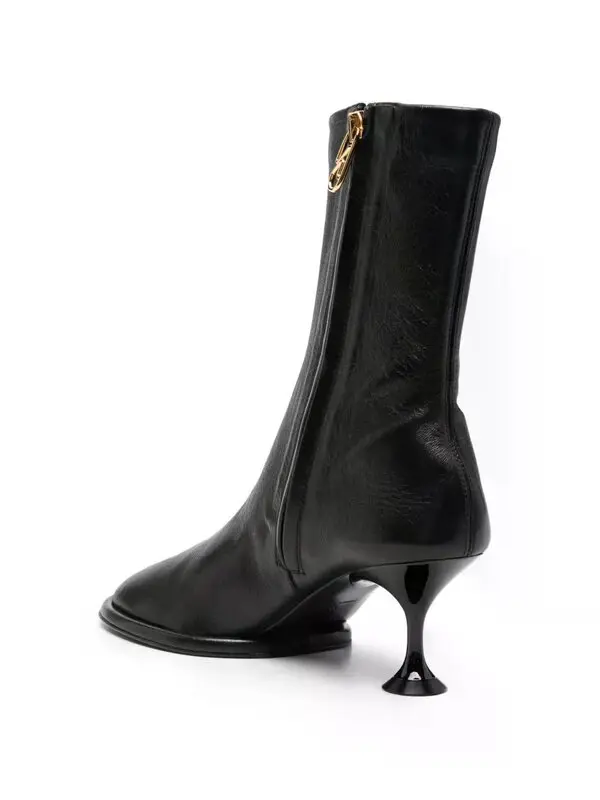 SERGIO ROSSI Kitten-heel Ankle Boots