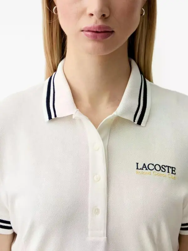 Lacoste Roland Garros Logo-embroidered Polo Shirt