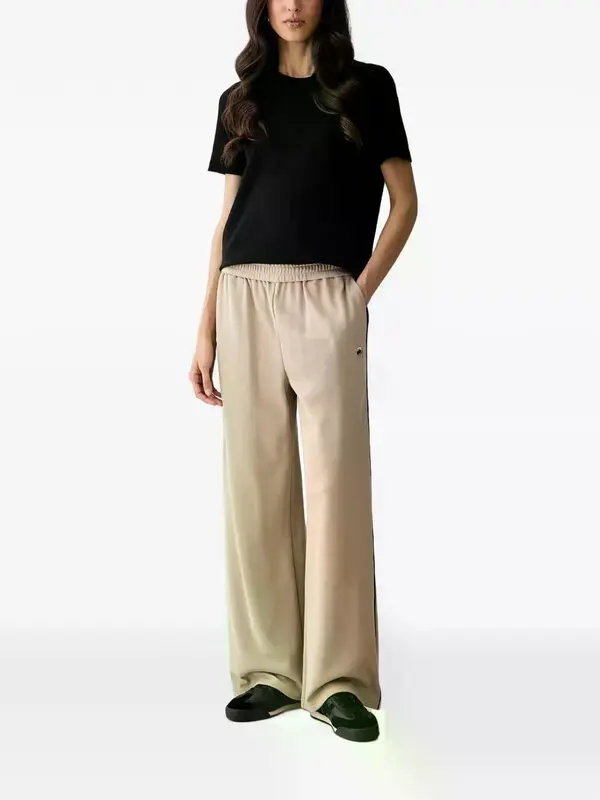 Karl Lagerfeld Logo-patch Side-stripe Track Pants