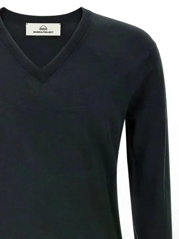 RIVIERA V-neck Lightweight Knit Sweater