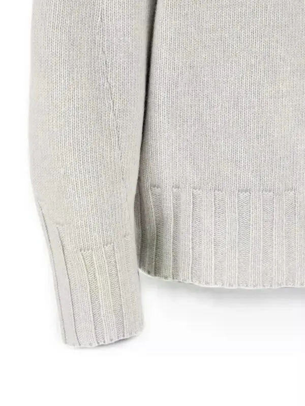 Attico Embroidered-logo Sweater