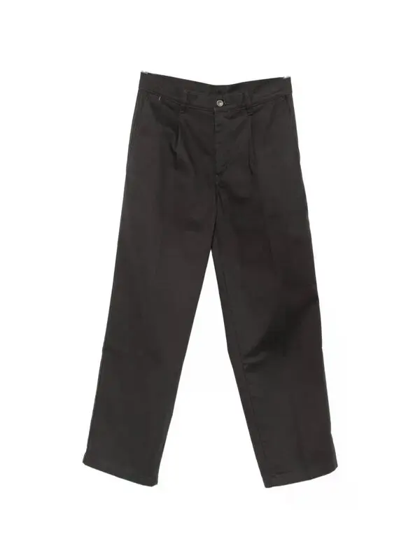 LEVI'S Pleated-detail Straight-leg Jeans - Grey