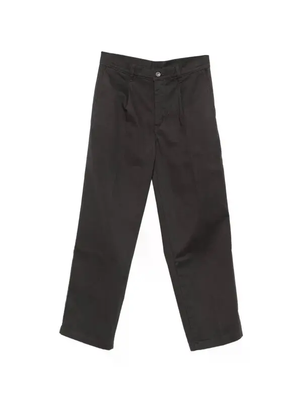 LEVI'S Pleated-detail Straight-leg Jeans - Grey