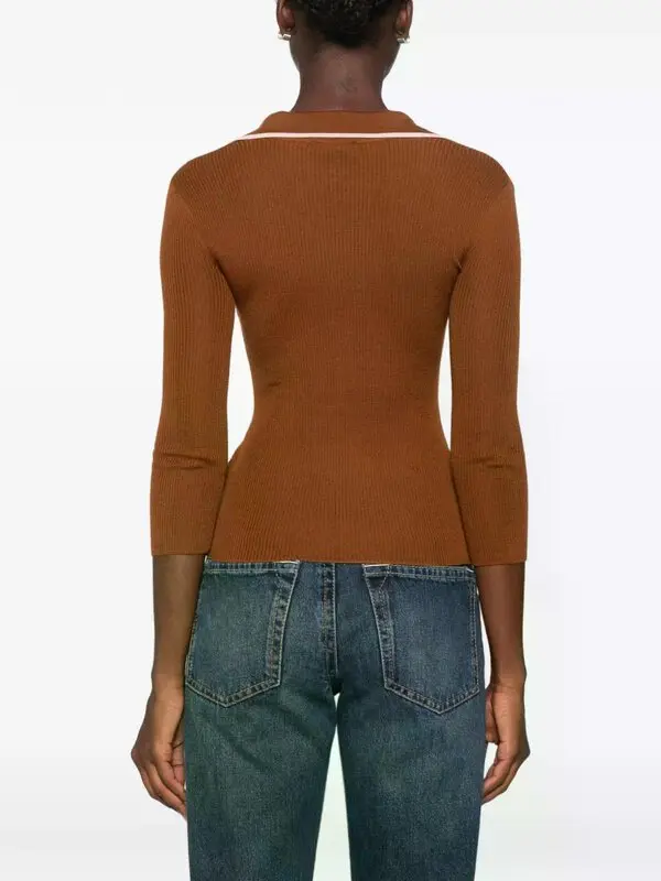 Elisabetta Franchi Short-sleeve Polo Top