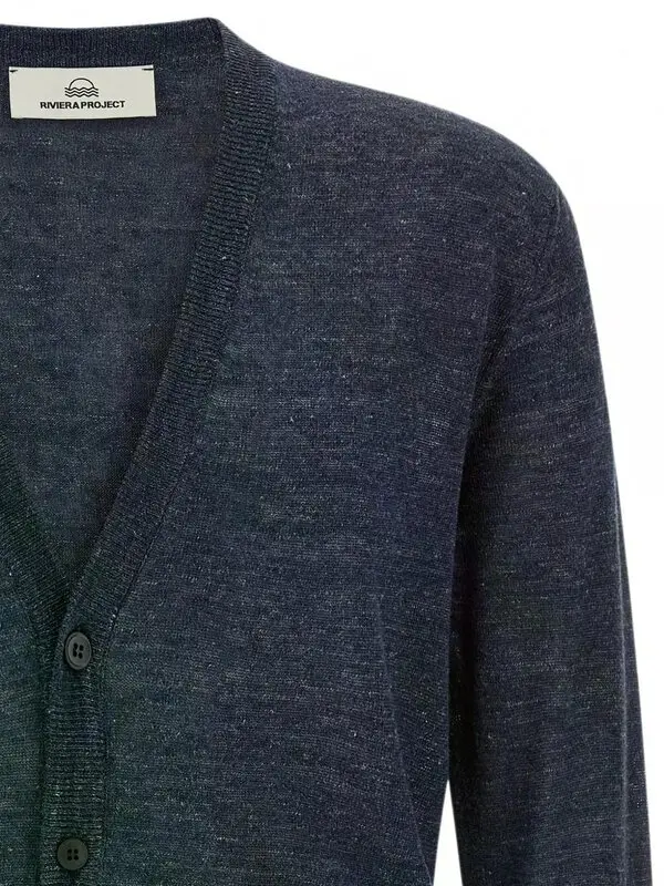 RIVIERA Melange V-neck Cardigan