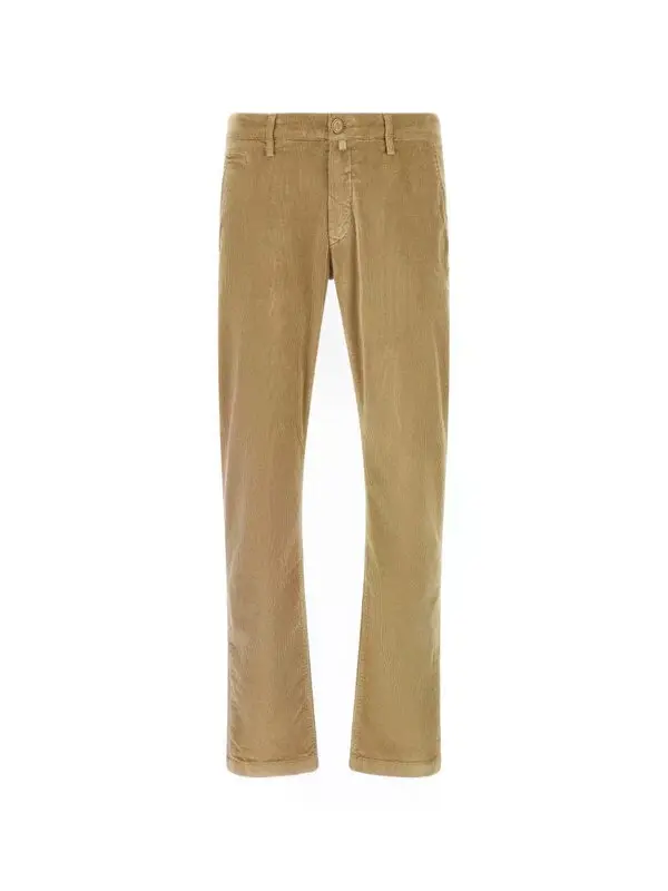 Jacob Cohen Bobby Corduroy Chino Trousers - Neutrals