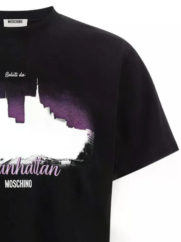 Moschino Milanhattan Graphic-print T-shirt
