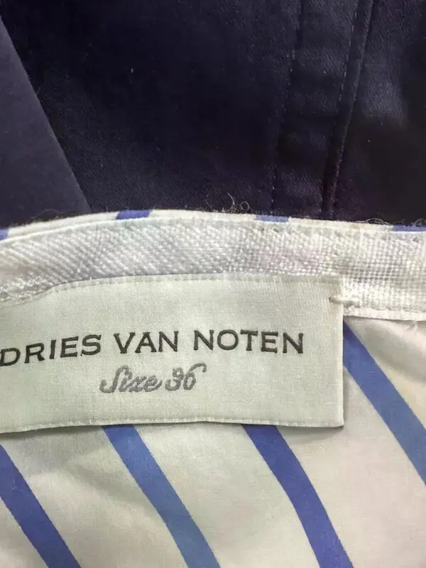 Dries Van Noten Striped Midi Dress