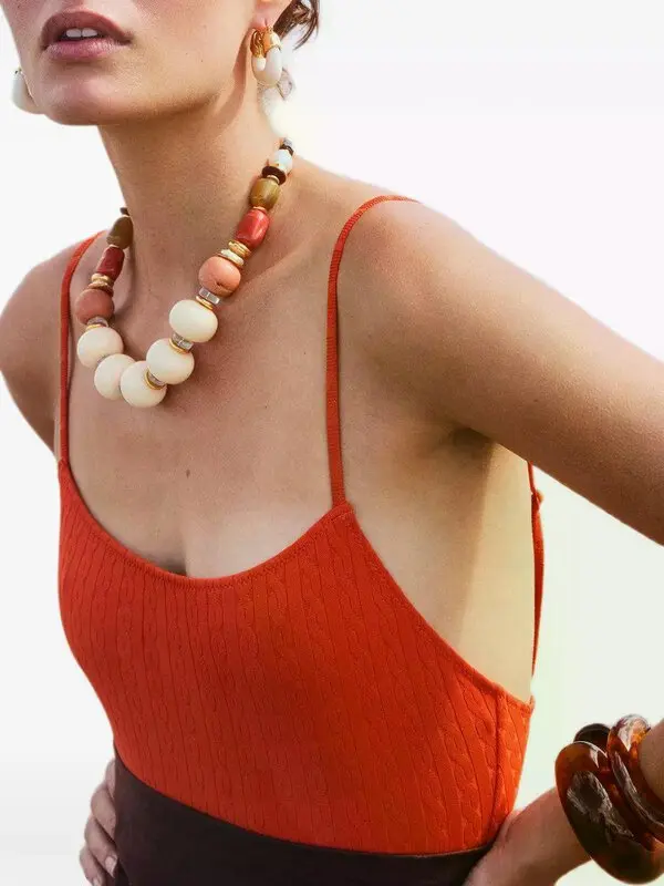 LIZZIE FORTUNATO Ilios Beaded Necklace