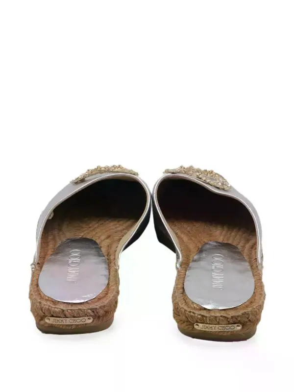 JIMMY CHOO Nadene Embellished Espadrilles
