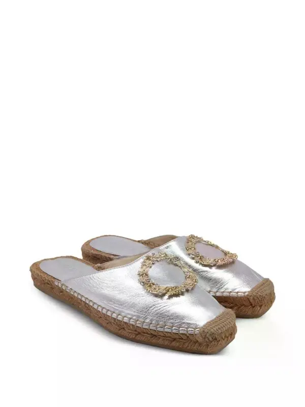 JIMMY CHOO Nadene Embellished Espadrilles