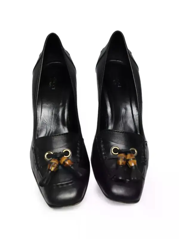 Gucci Bamboo Tassel Loafer Pumps