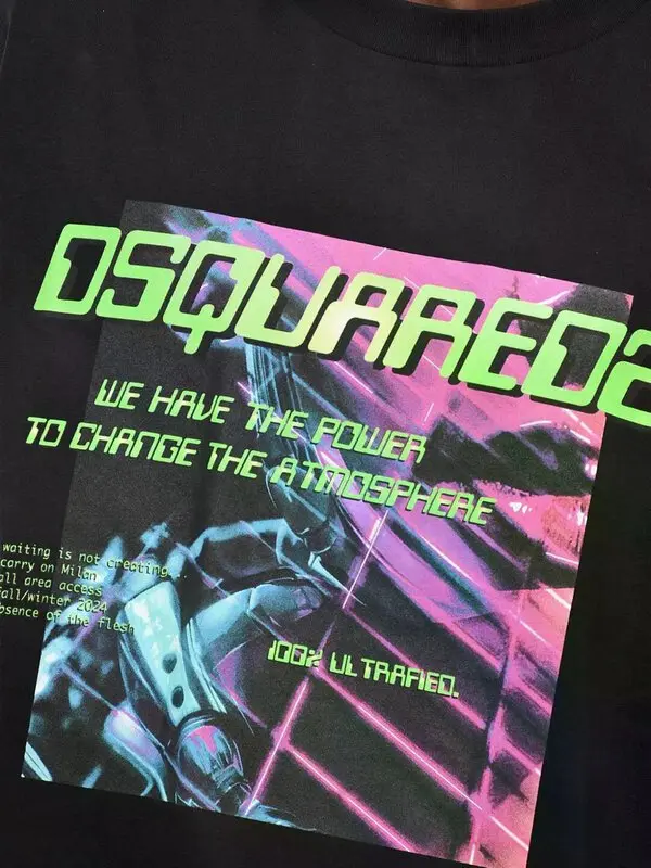 Dsquared2 Logo-print Crew-neck T-shirt