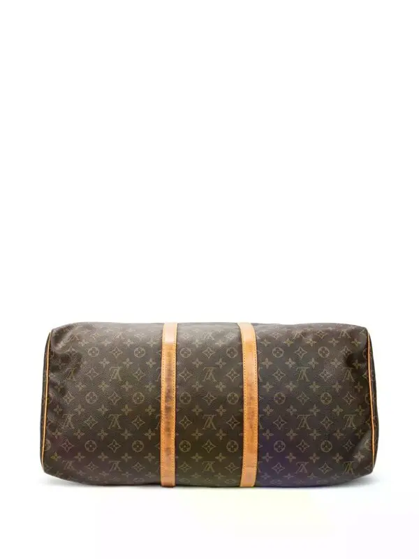 LOUIS VUITTON Monogram Canvas Keepall Travel Bag