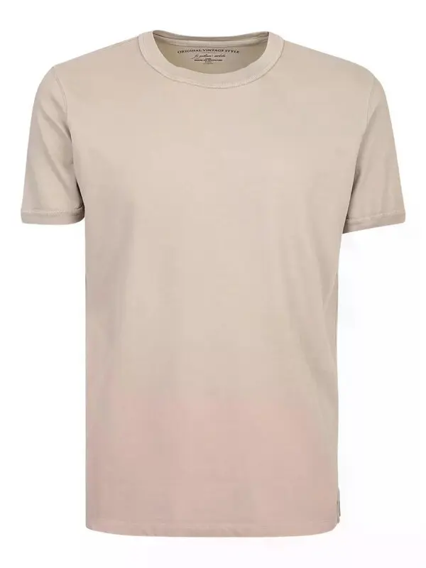 ORIGINAL VINTAGE Crew-neck T-shirt - Neutrals