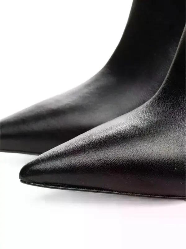 POCHE PARIS Pointed-toe Stiletto Ankle Boots