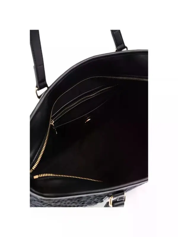 Moschino Love Terry Embossed Logo Tote Bag