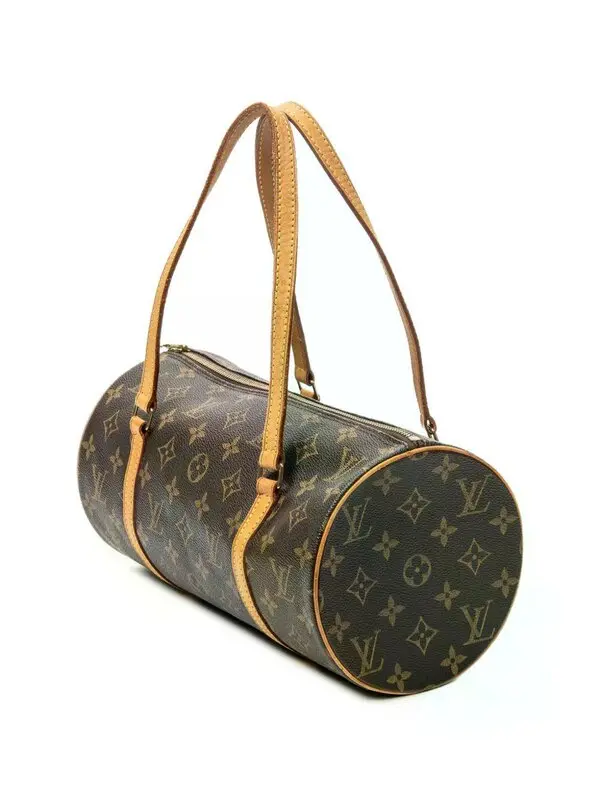 LOUIS VUITTON Papillon Monogram Barrel Bag