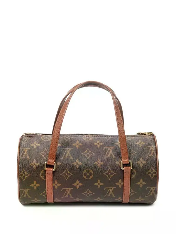 LOUIS VUITTON 26 Papillon Monogram Tote Bag - Brown